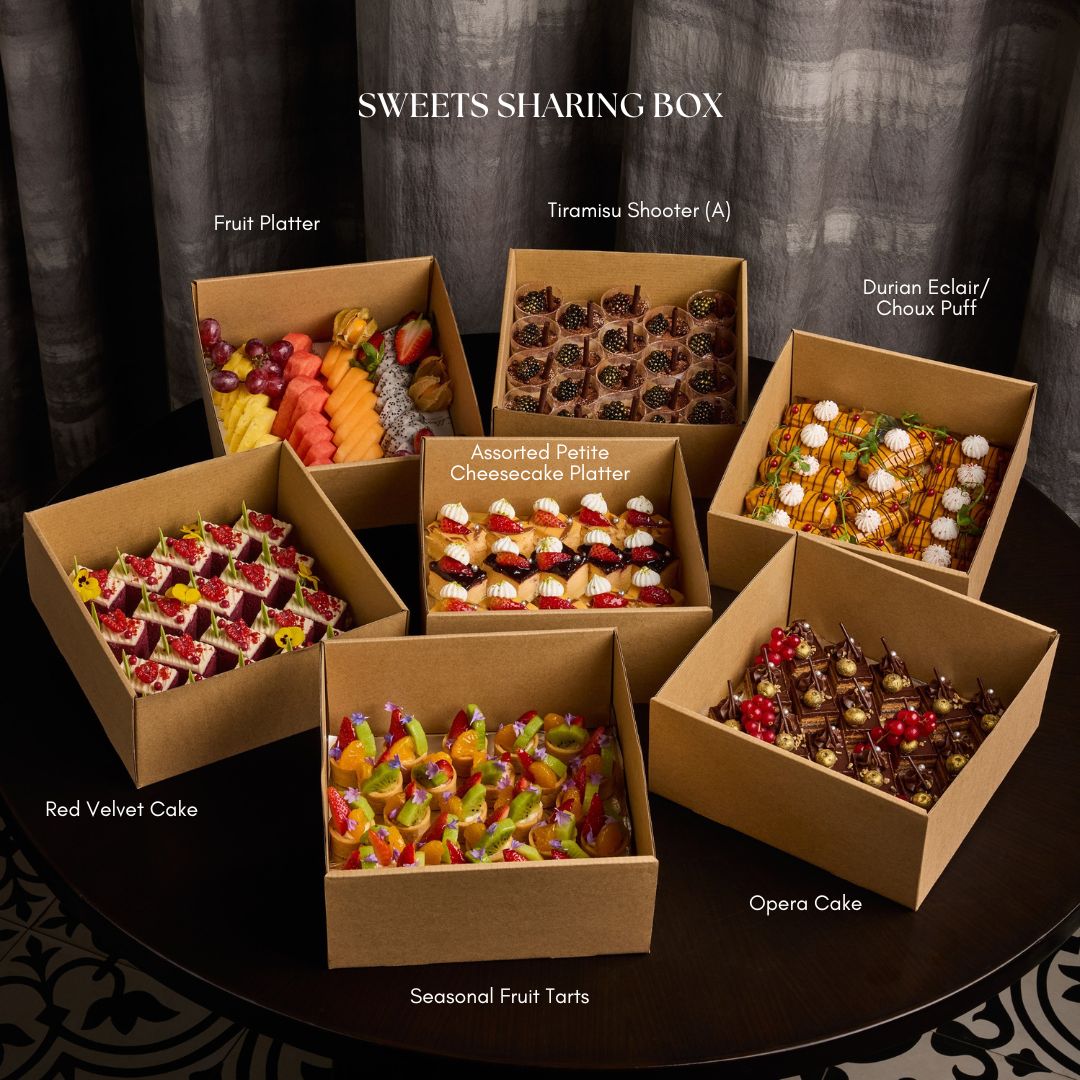 Catering To-Go Sharing Boxes (Sweet Selections) – Tablescape Restaurant ...