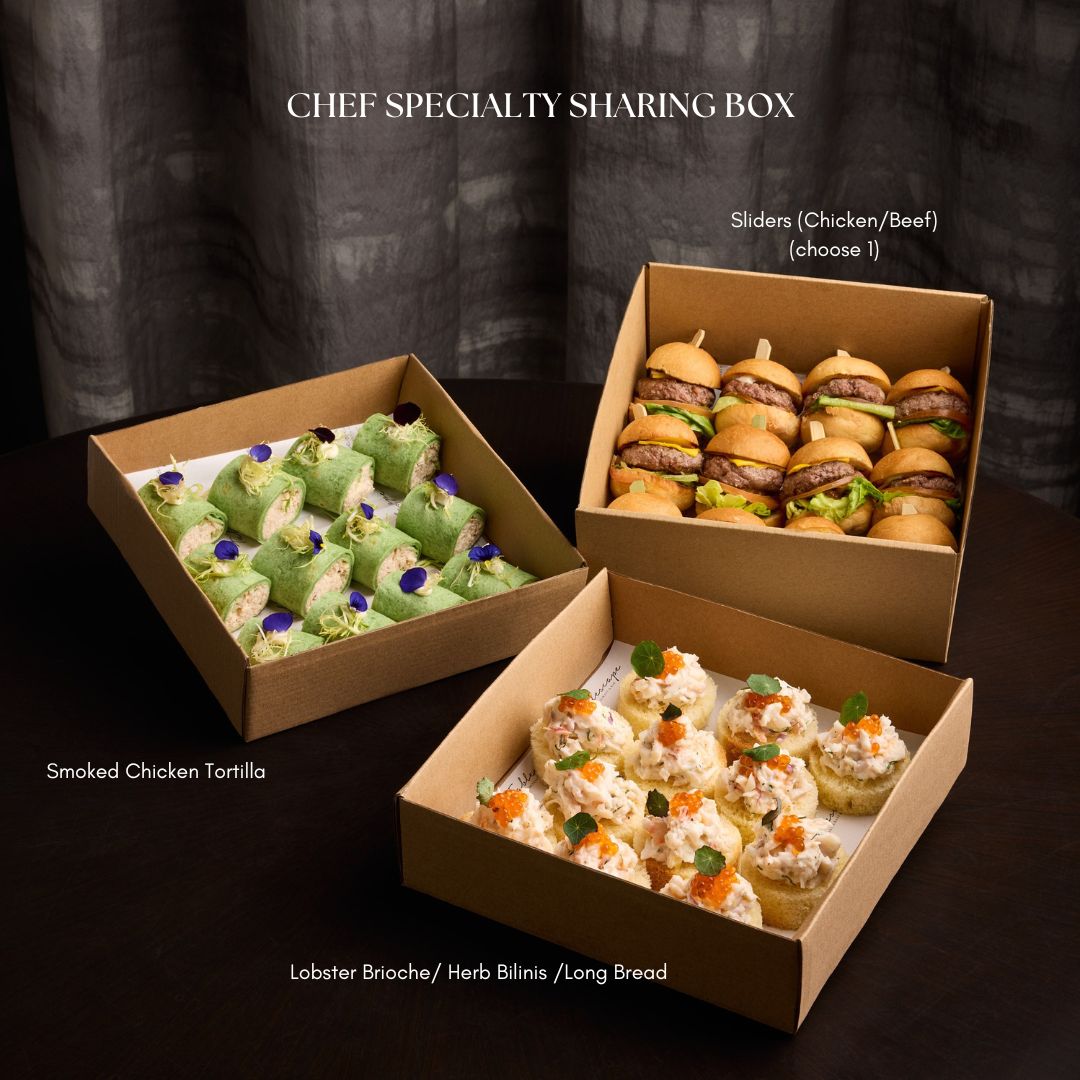 Catering To-Go Sharing Boxes (Chef Specialty) – Tablescape Restaurant & Bar